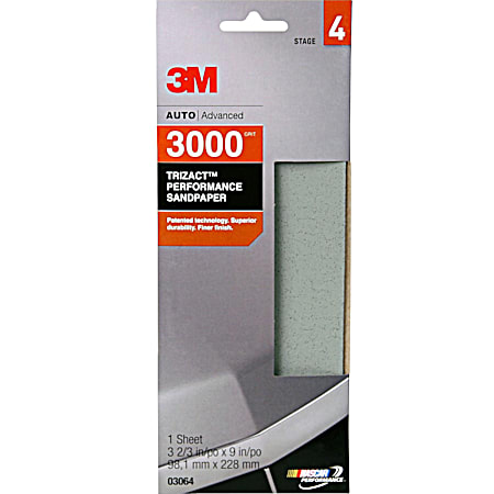 Trizact Performance 3000 Grit Sandpaper by 3M at Fleet Farm