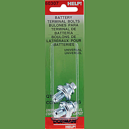 Battery Terminal Bolts - 2 Pk 3/8 In.-16 x 3/8 In. Stud Length 1-1/8 In ...