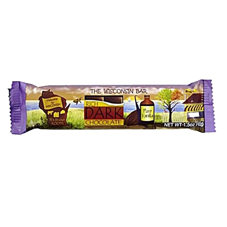 1.5 oz The Wisconsin Bar Rich Dark Chocolate Candy Bar by Dillon's ...
