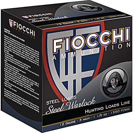 12 Gauge Flyway Series Waterfowl Steel Load 3'' 4 Shot Shotshells - 25 ...