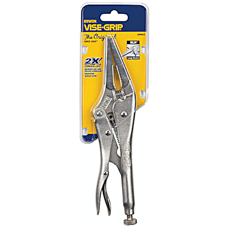 Vise-Grip The Original 2.75 in Long Nose Locking Pliers w/ Wire Cutter ...