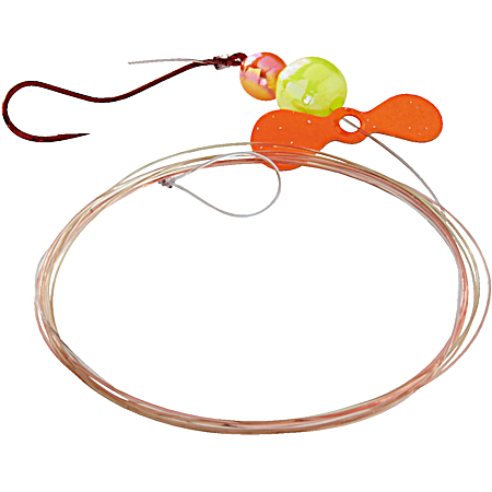 Slow Death Plus Spinner Rig - Orange by JB Lures at Fleet Farm