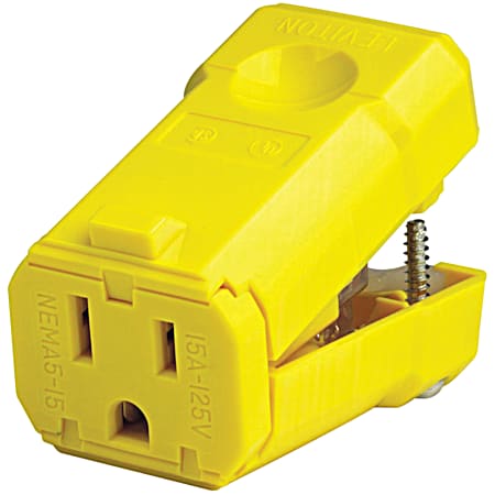 15 Amp 125V Industrial Grade Connector by Leviton at Fleet Farm