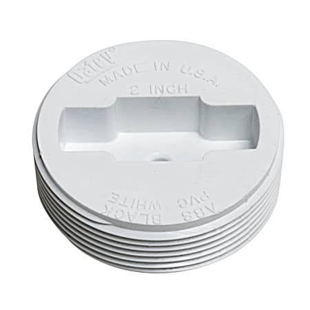 3 in All Plastic Snap-In Drain, Waste & Vent Cleanout Assembly ...