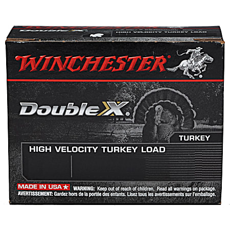 20 Gauge Double X High Velocity Turkey 3'' 5 Shot Shotshells - 10 ...
