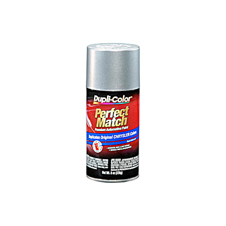 Perfect Match 8 oz Premium Automotive Paint - CHRYSLER Radiant Silver M ...