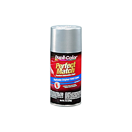 Perfect Match 8 oz Premium Automotive Paint - FORD Silver M 1E by Dupli ...