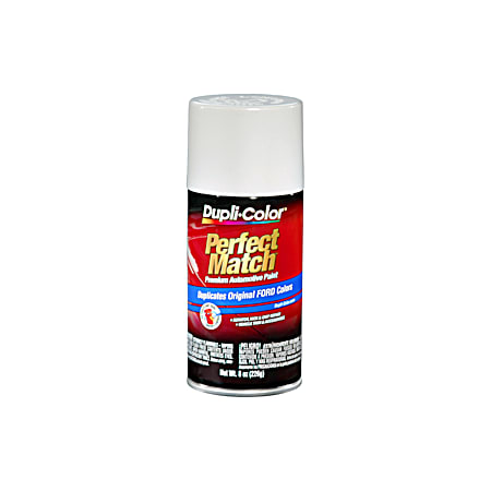 Perfect Match 8 oz Premium Automotive Paint - FORD Performance White WB ...