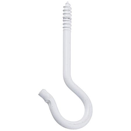White Threaded Ceiling Hooks - 5 Pk at Fleet Farm