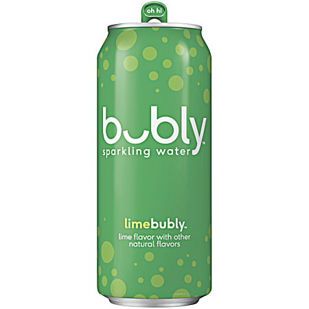 16 oz Lime Enhanced Sparkling Water by Bubly at Fleet Farm