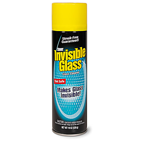 Stoner Invisible Glass 19 oz Aerosol Glass Cleaner by Invisible Glass ...