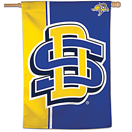28 in x 40 in SDSU Jackrabbirs Logo Graphic 1-Sided Vertical Flag at ...