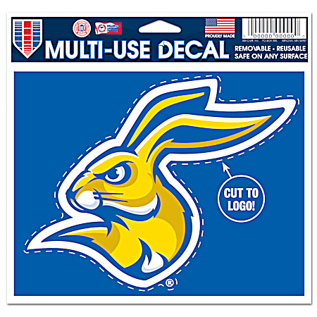 5 in x 6 in SDSU Jackrabbits Logo Multi-Use Vinyl Decal at Fleet Farm