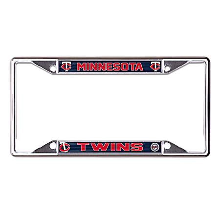 Minnesota Twins Metal Mega License Plate Frame at Fleet Farm