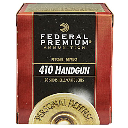 .410 Gauge Personal Defense 3'' 000 Buckshot Handgun Shotshells - 20 ...