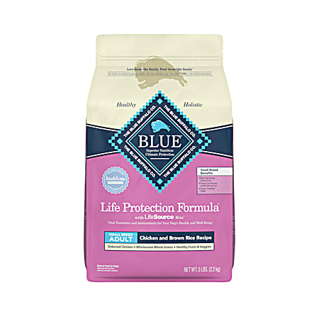 Adult Life Protection Formula Small Breed Chicken & Brown Rice Dry Dog ...
