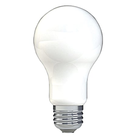 9W LED A19 Soft White Frosted Glass Indoor Light Bulbs - 3 Pk by GE at ...