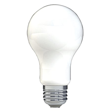 8W LED A19 Reveal HD+ Color-Enhancing Frosted General Purpose Light ...