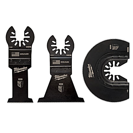 OPEN-LOK™ Wood Cutting Multi-Tool Blade Variety Pack - 3 Pc by ...