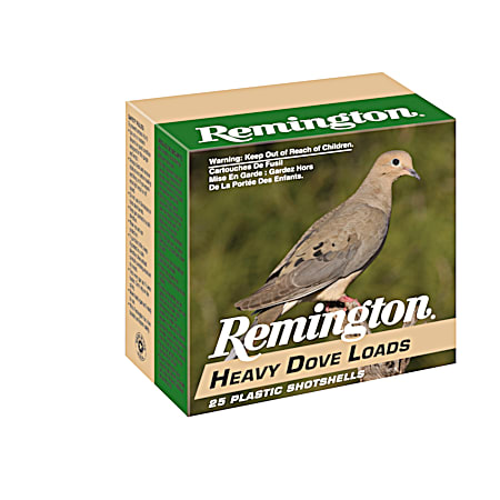 12 Gauge Heavy Dove Load 2-3/4'' 7.5 Shot Shotshells - 25 Rounds by ...