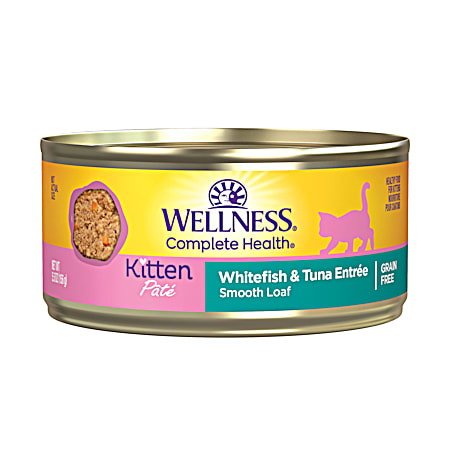 Complete Health Kitten Grain-Free Whitefish & Tuna Entrée Pate Wet Cat ...