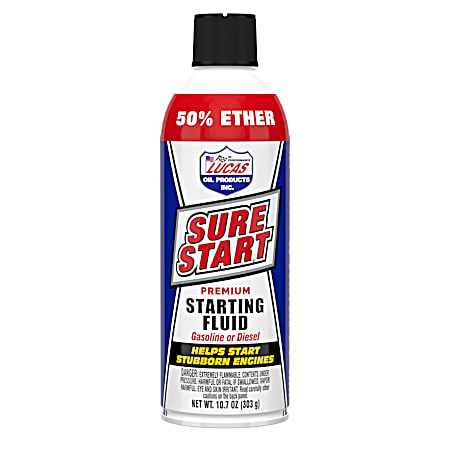 Sure Start 10.7 oz Premium Starting Fluid by Lucas Oil at Fleet Farm