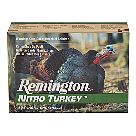 12 Gauge Nitro Turkey 3'' 6 Shot Shotshells - 10 Rounds by Remington at ...