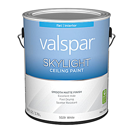 5029 White Flat Skylight Ceiling Paint by Valspar at Fleet Farm