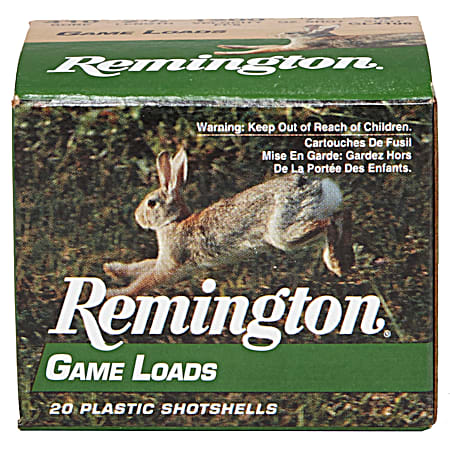 12 Gauge Game Load 2-3/4'' 7.5 Shot Shotshells - 25 Rounds by Remington ...