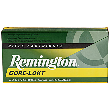 .300 Savage Core Lokt 150 Grain Centerfire Rifle Cartridges - 20 Rounds ...