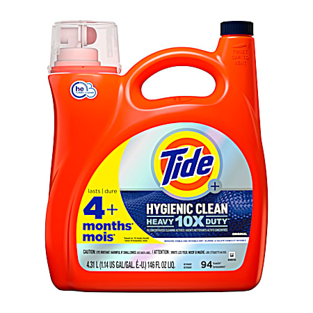 146 oz HE Turbo Clean Original Scent Heavy Duty 10X Liquid Laundry ...