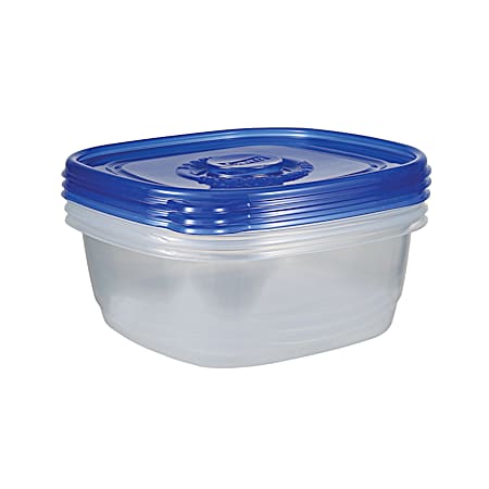 104 oz Family Size Extra Large Square Food Containers 3 Ct by Glad at ...