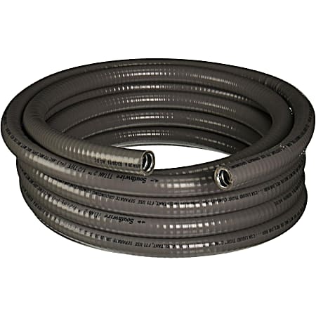 1/2 in x 25 ft Gray Titan Liquid Tight Metal-Flex Conduit by Southwire ...