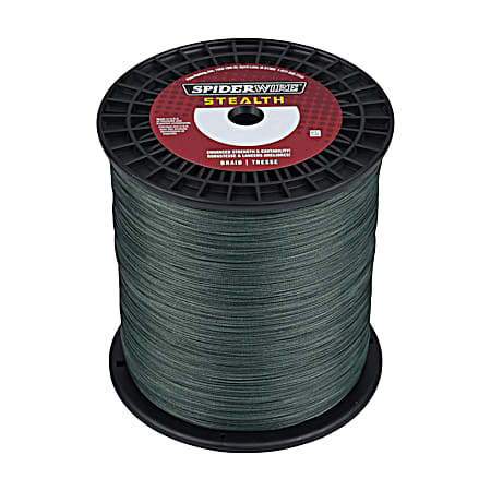 30 lb. Moss Green Stealth Superline by Spiderwire at Fleet Farm