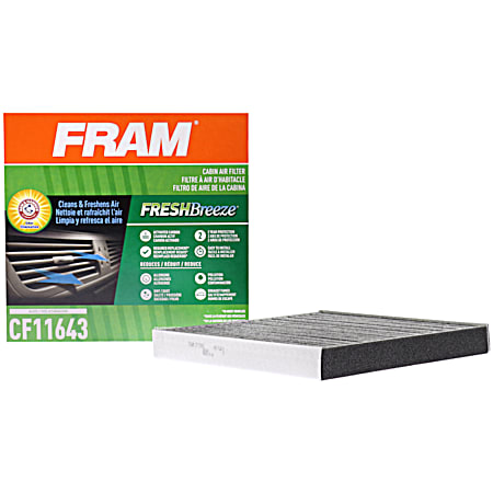 Fresh Breeze Cabin Air Filter CF11643 by Fram at Fleet Farm
