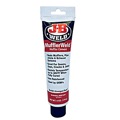MufflerWeld 6 oz Muffler Cement by J B Weld at Fleet Farm