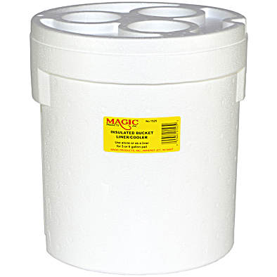styrofoam bucket