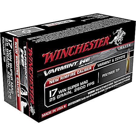 .17 WSM Varmint 25 Grain HE Varmint & Coyote Cartridges - 50 Rounds by ...