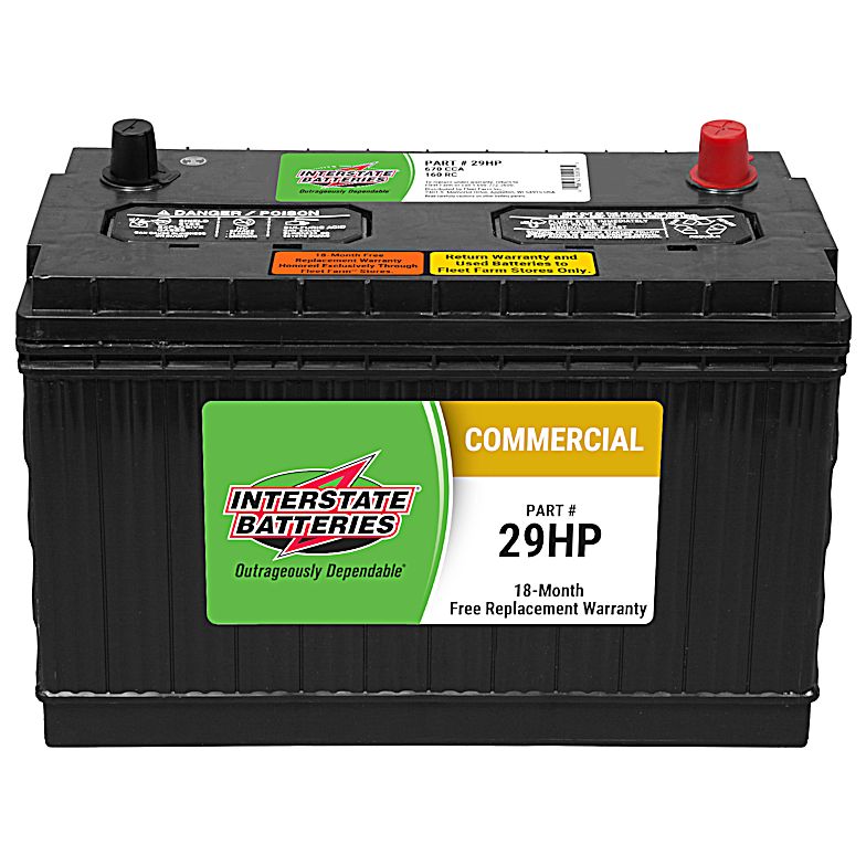 interstate battery sizes